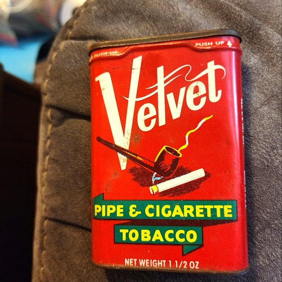 Velvet | Accessories | Vintage Velvet Pipe And Cigarette Tobacco ...